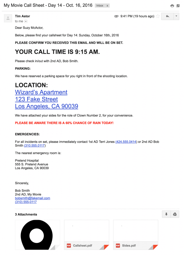 Ultimate Guide to Call Sheet