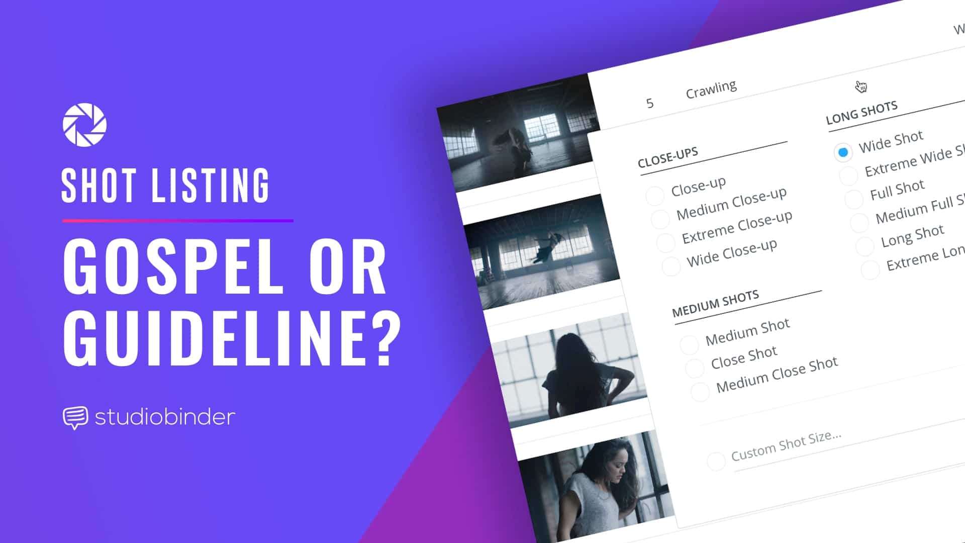 Shot Listing Like a Pro: When Do You Create a Shot List?