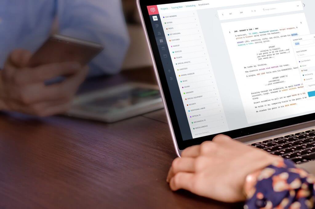 StudioBinder: Modern Script Breakdown Software for Film & TV