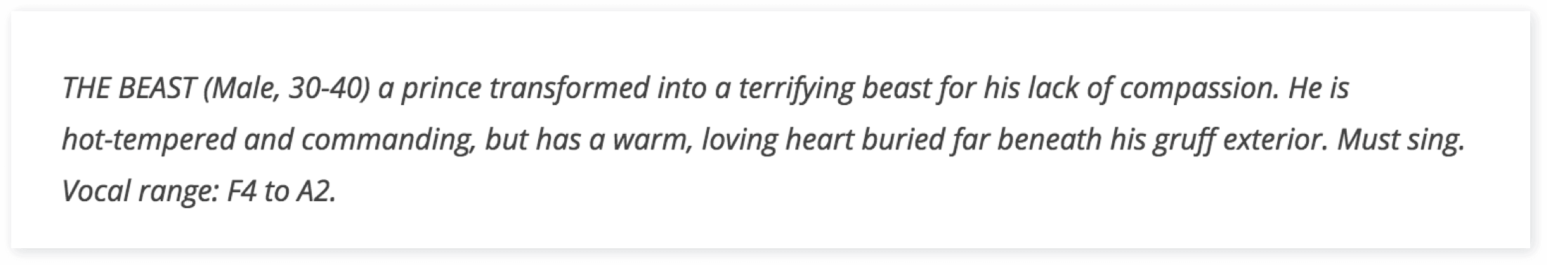 The Ultimate Guide to Casting Auditions [FREE Casting Sheet Template]