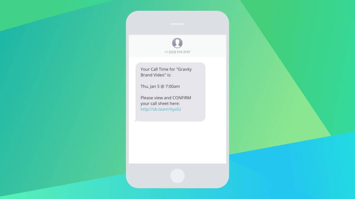 SMS Call Sheets: The Convenient Way to Receive Call Sheets