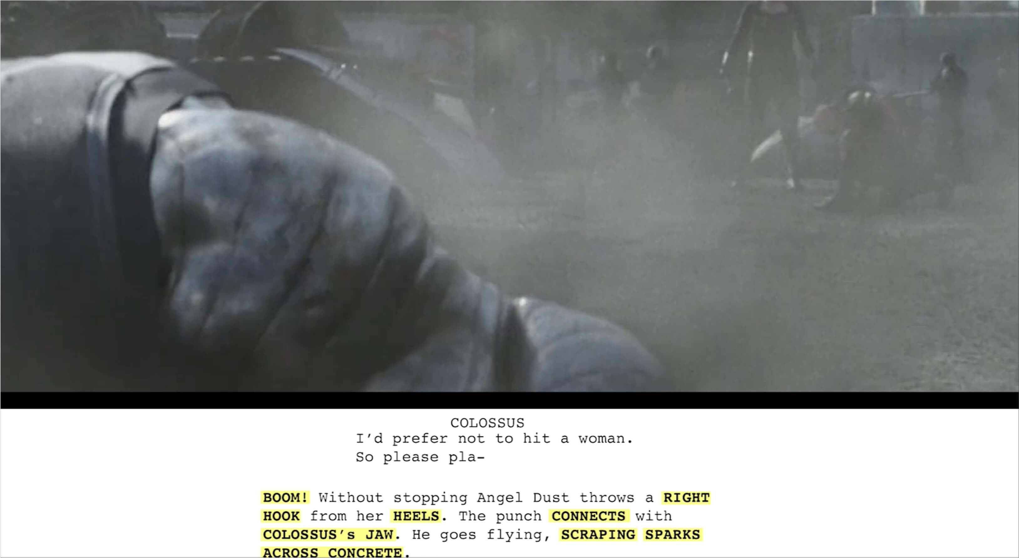 Mastering the Screenplay: How to Write an Epic Fight Scene