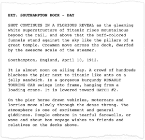 How to Create a Script Breakdown For Your Budget: Titanic vs. Brooklyn