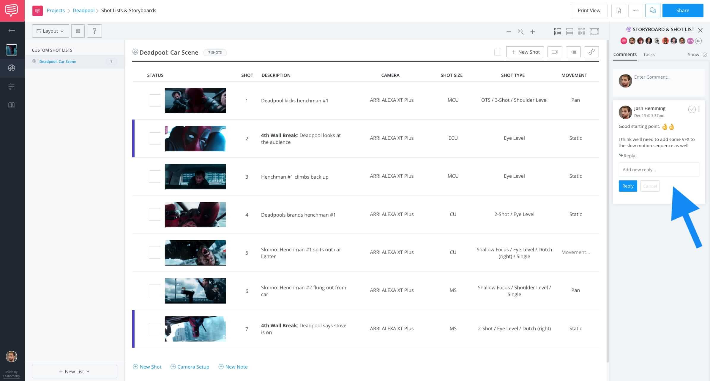Shot Listing Like a Pro: When Do You Create a Shot List?