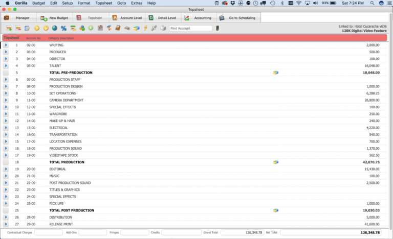 5 Best Film Budgeting Software of 2020 [with FREE Budget Template]