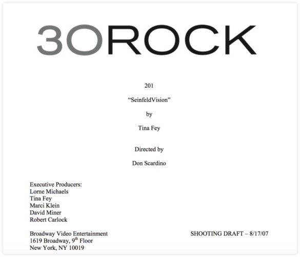 The Screenwriter’s Guide to Understanding the Teleplay Format