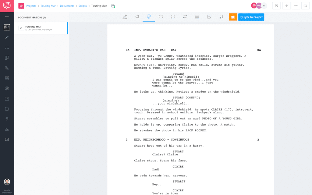 Breaking Down a Script