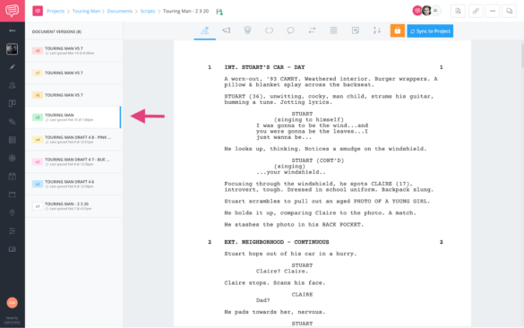 StudioBinder’s Screenwriting Software — Development through Production