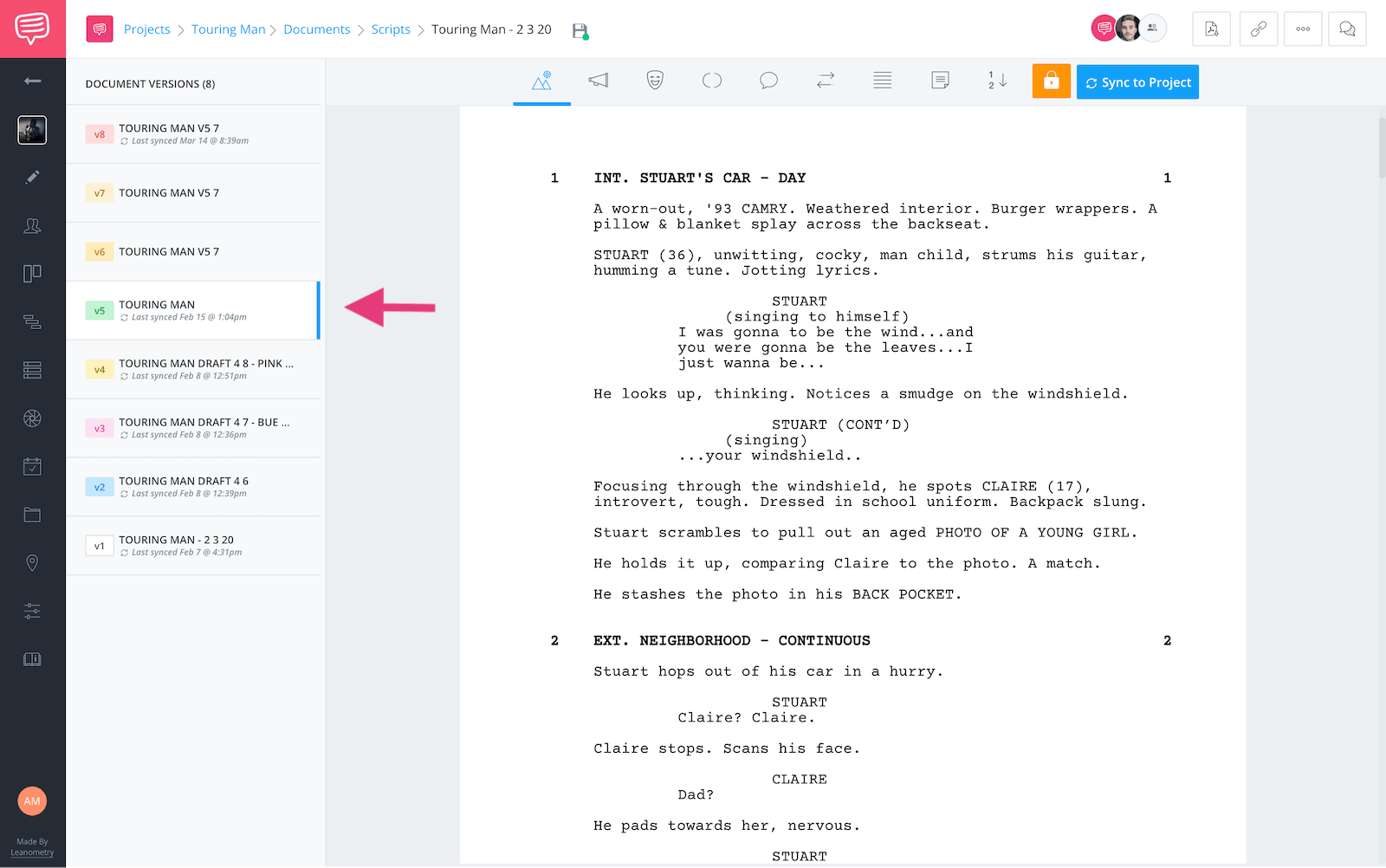 StudioBinder’s Screenwriting Software — Development through Production