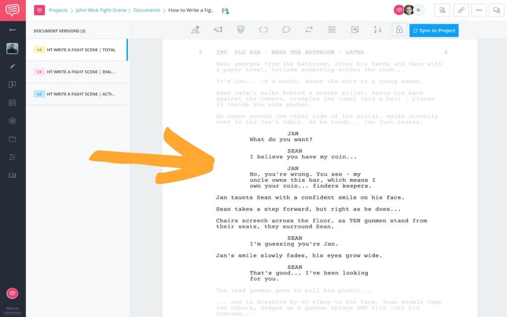 How to Write a Fight Scene in a Screenplay