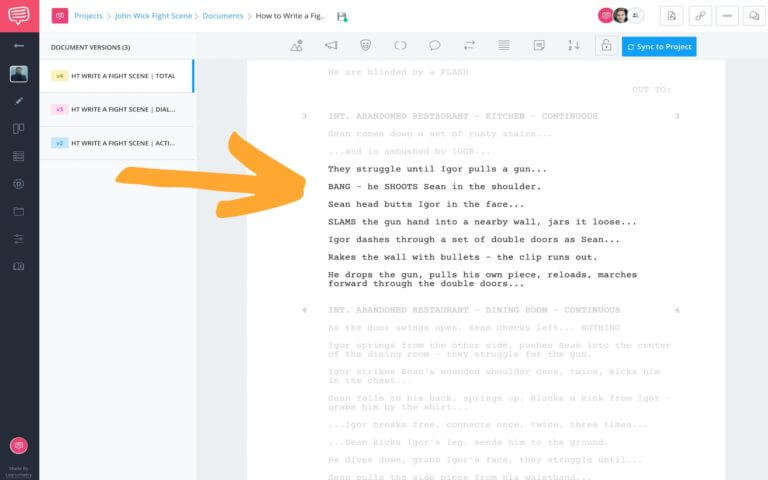 How to Write a Fight Scene in a Screenplay