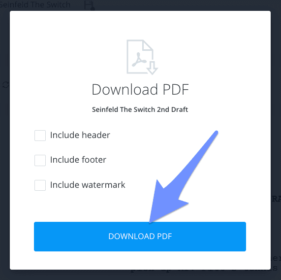 Watermark PDF: How to Protect Your Screenplays