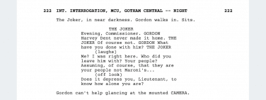 The Dark Knight Script: Screenplay Analysis and PDF Download