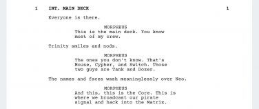 The Matrix Script: Characters, Quotes, and Screenplay PDF Download