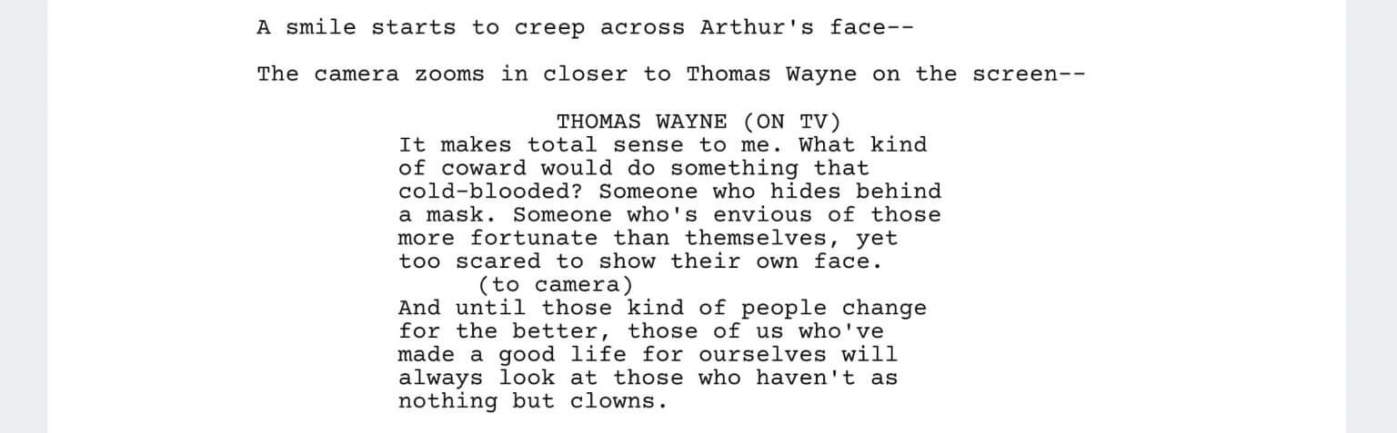 Joker Script PDF Download: Plot, Quotes, and Analysis