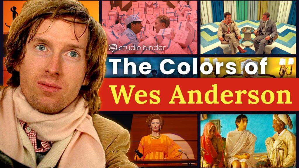 The Wes Anderson Color Palette: When Bright Colors Meet Dark Subjects