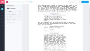 Who is This Person? Finding a Character Using the Script Breakdown