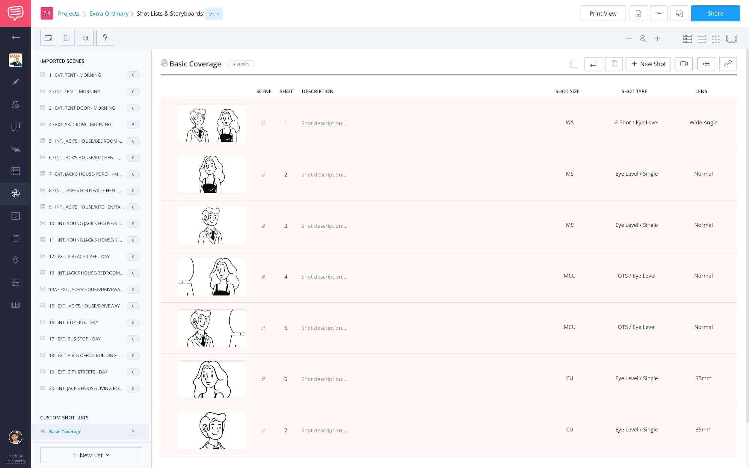 Film Coverage — A Step-by-Step Guide to Shot Listing Efficiently