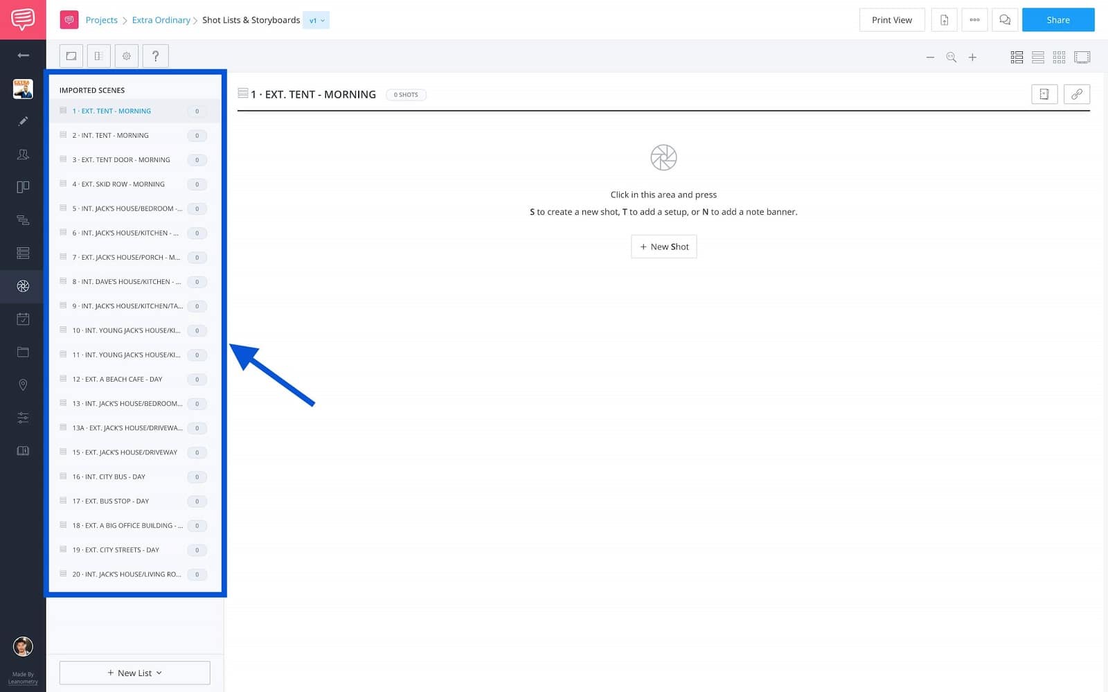 Film Coverage — How to Make an Efficient Shot List
