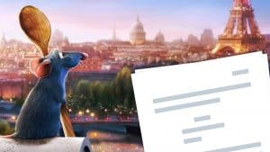 Ratatouille Script PDF Download: Plot, Characters, and Ending