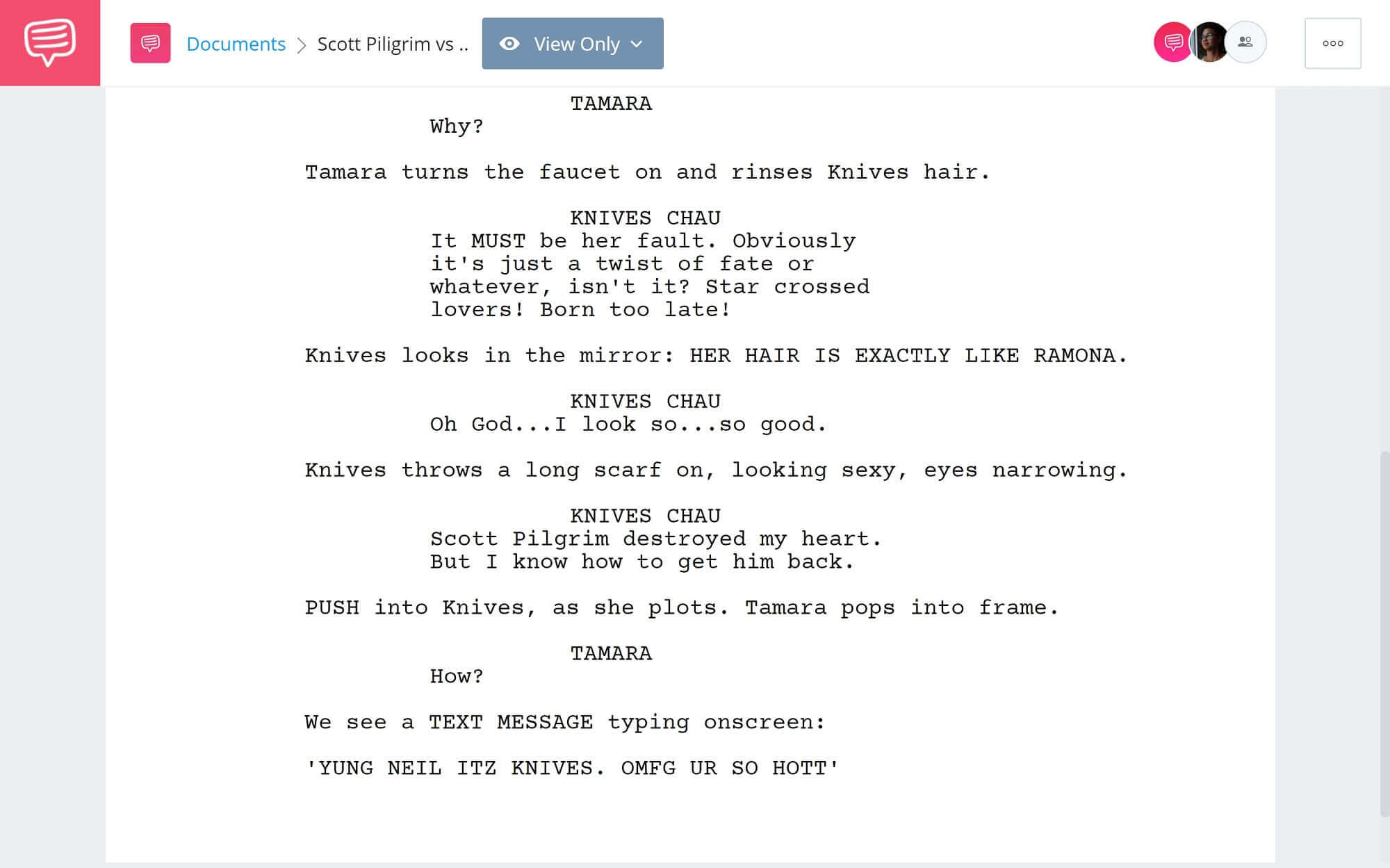 How To Write Text Messages In A Screenplay
