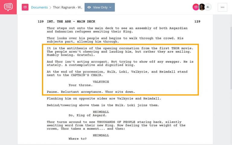 Thor: Ragnarok Script PDF Download: Characters, Quotes, and Ending