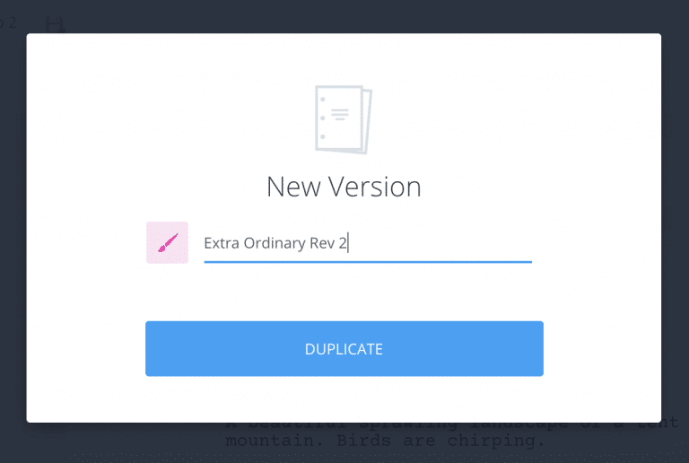 What are Script Versions and How to Keep Them Organized