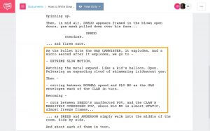 How to Write Slow Motion in a Script: Formatting and Examples