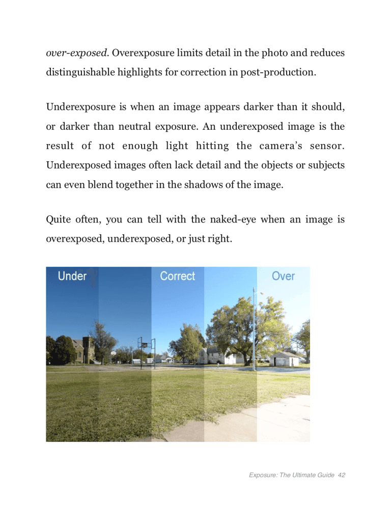 Exposure - The Ultimate Guide to the Exposure Triangle (Free Ebook)