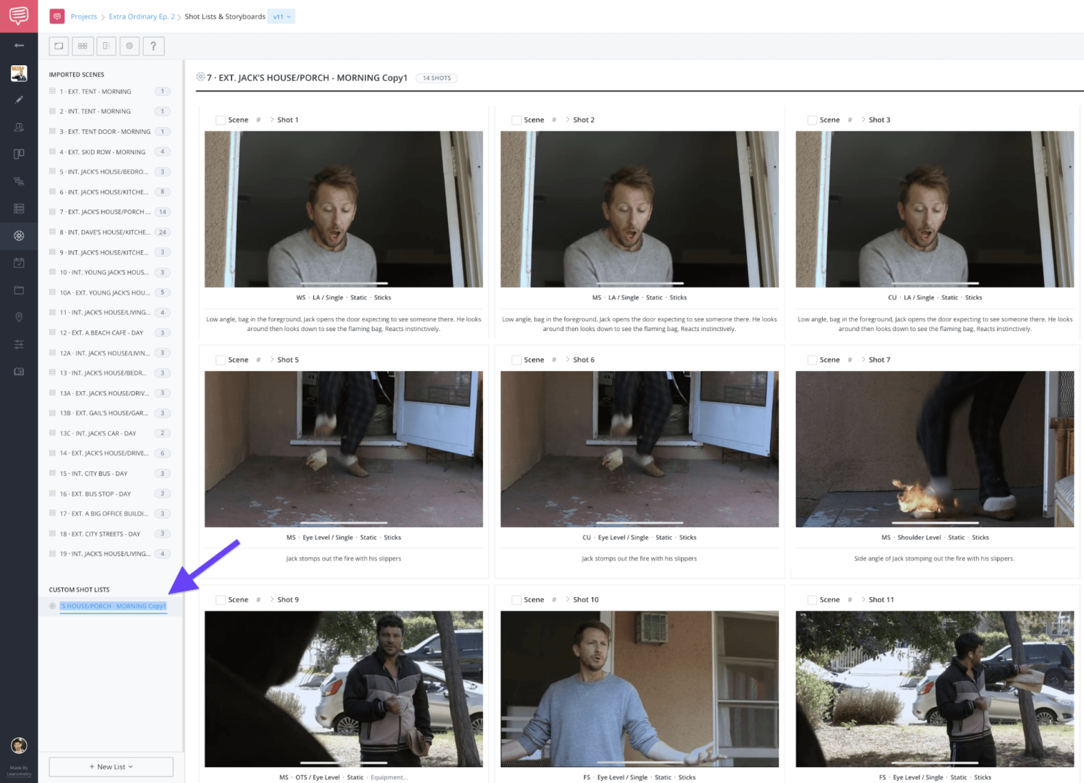 How to Recover Shots Using the Version History Manager