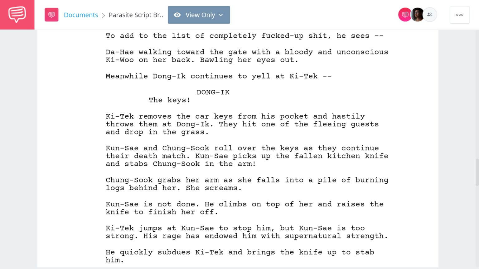 Parasite Screenplay PDF Download: Plot, Characters and Ending