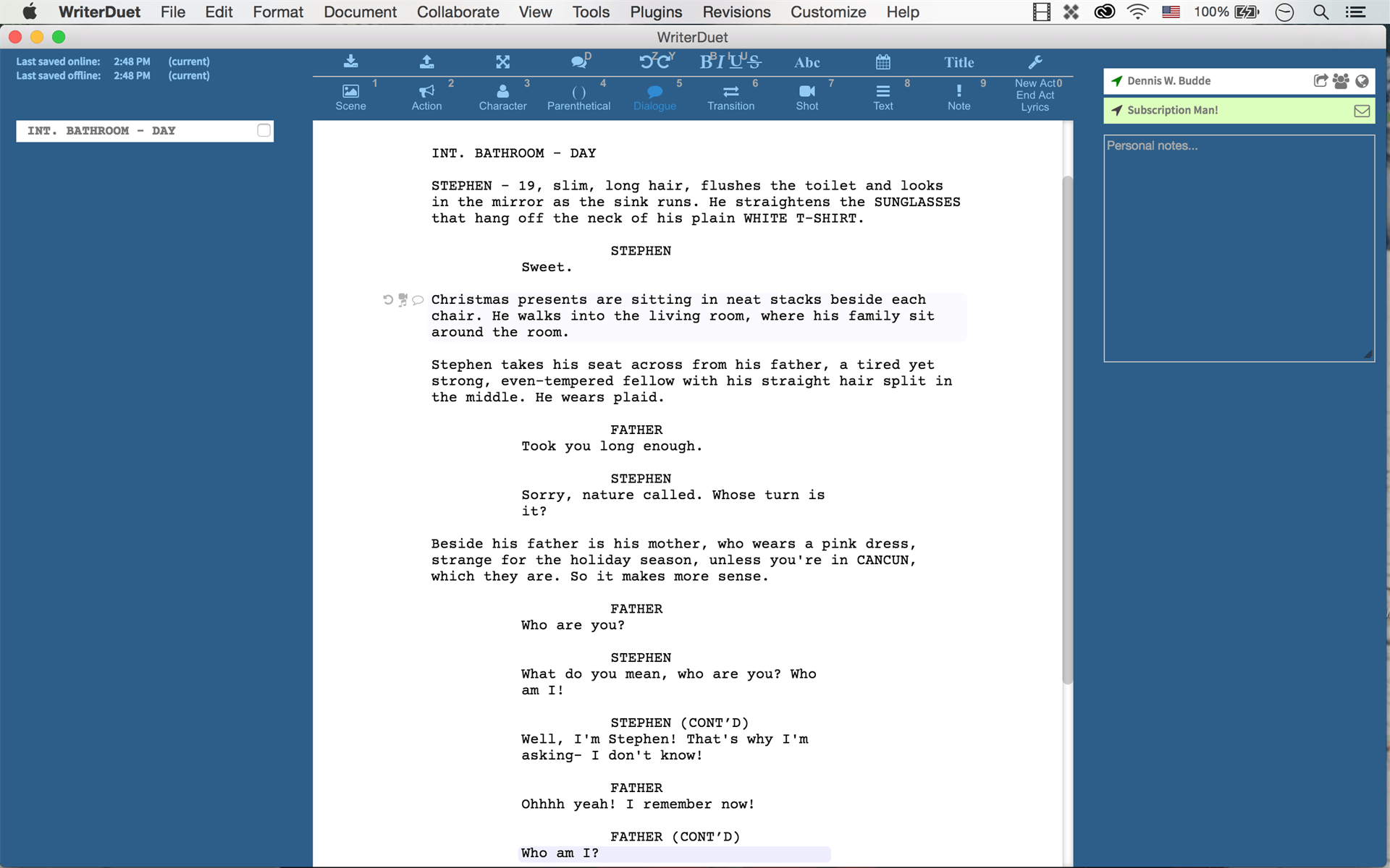 Actual Movie Scripts Pdf Everprime