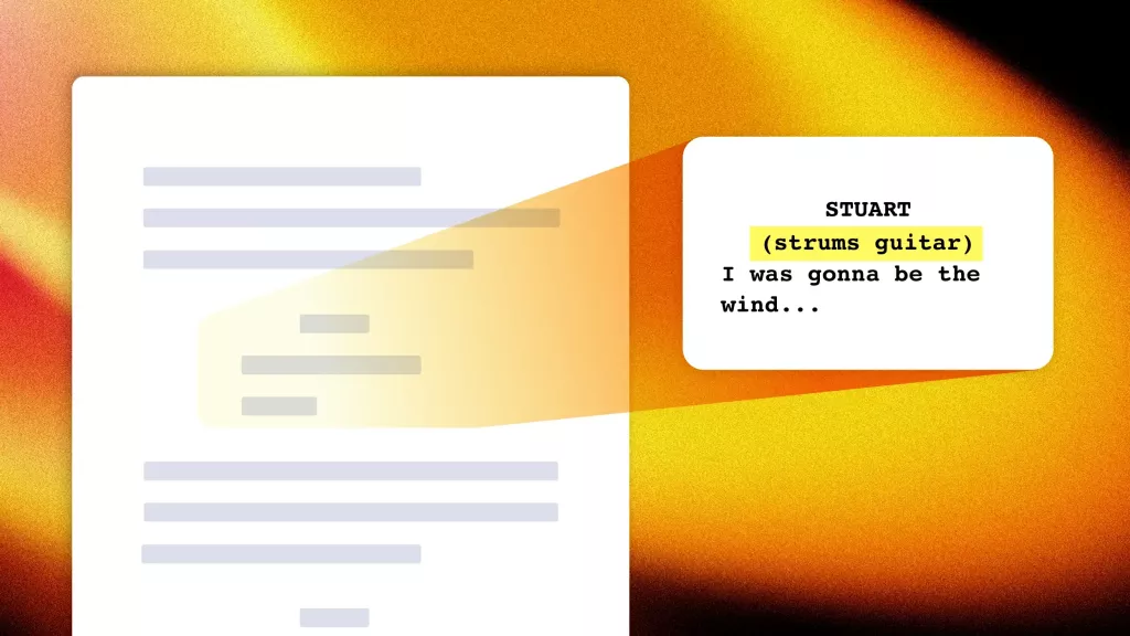 What is a Parenthetical in a Script (and When to Use Them)?