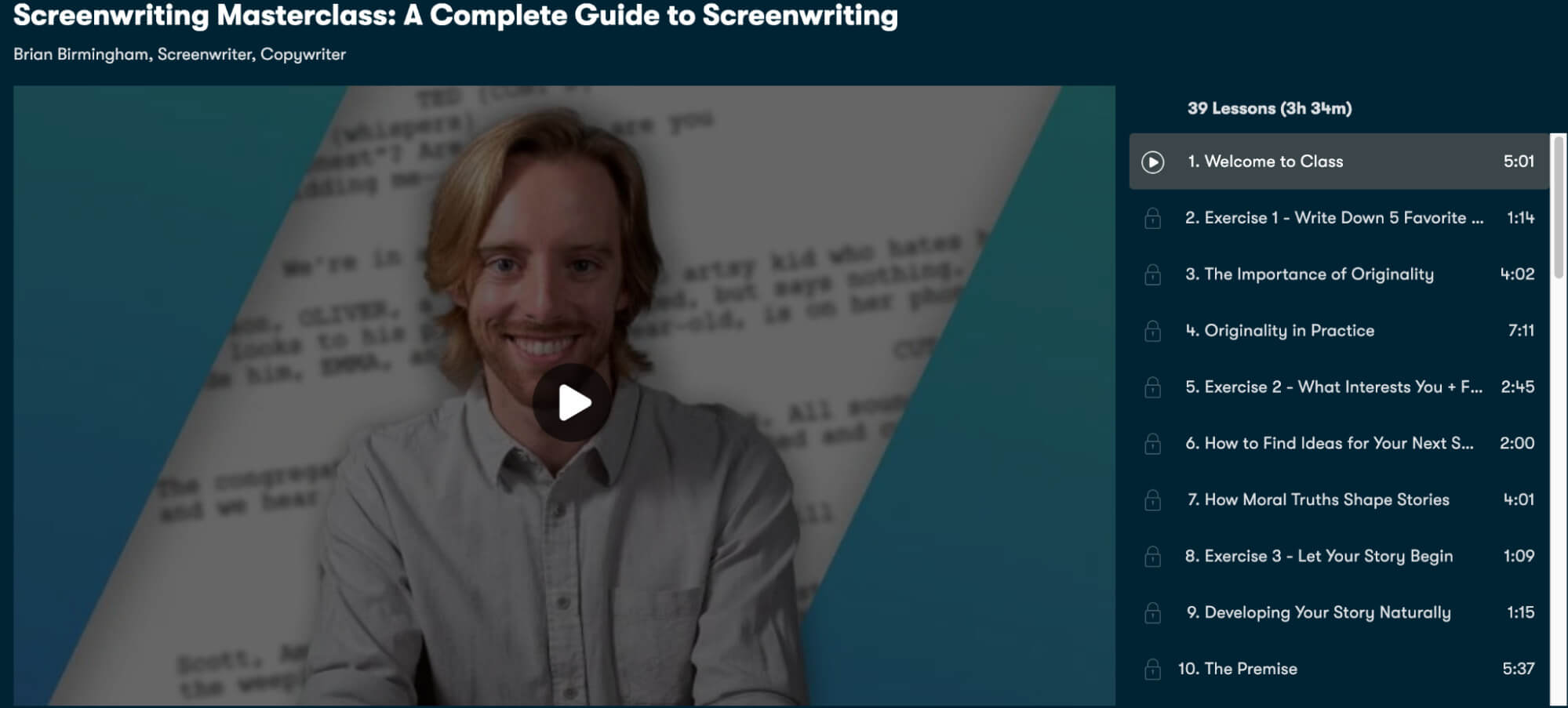 Best Screenwriting Classes Online — Top Free & Paid Options