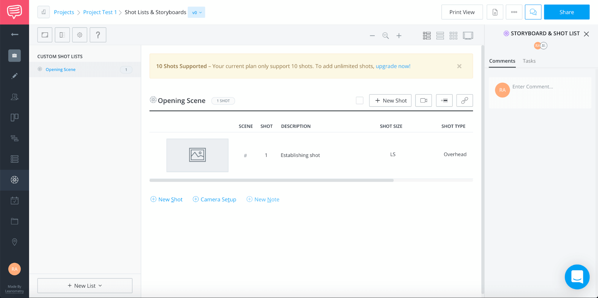 Storyboard Notes — A Guide to Making Storyboard Annotations