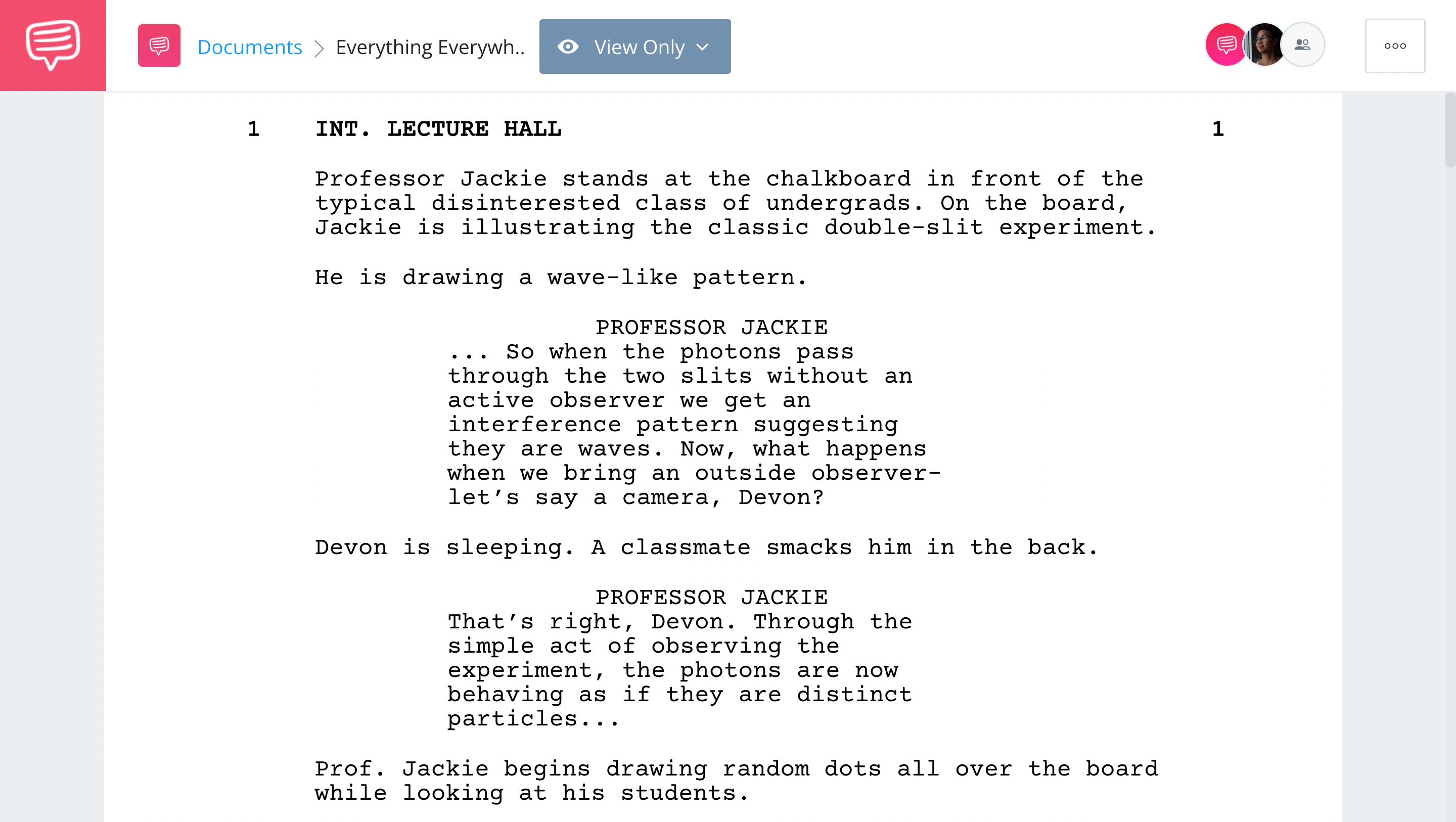 Everything Everywhere All At Once Script PDF Download