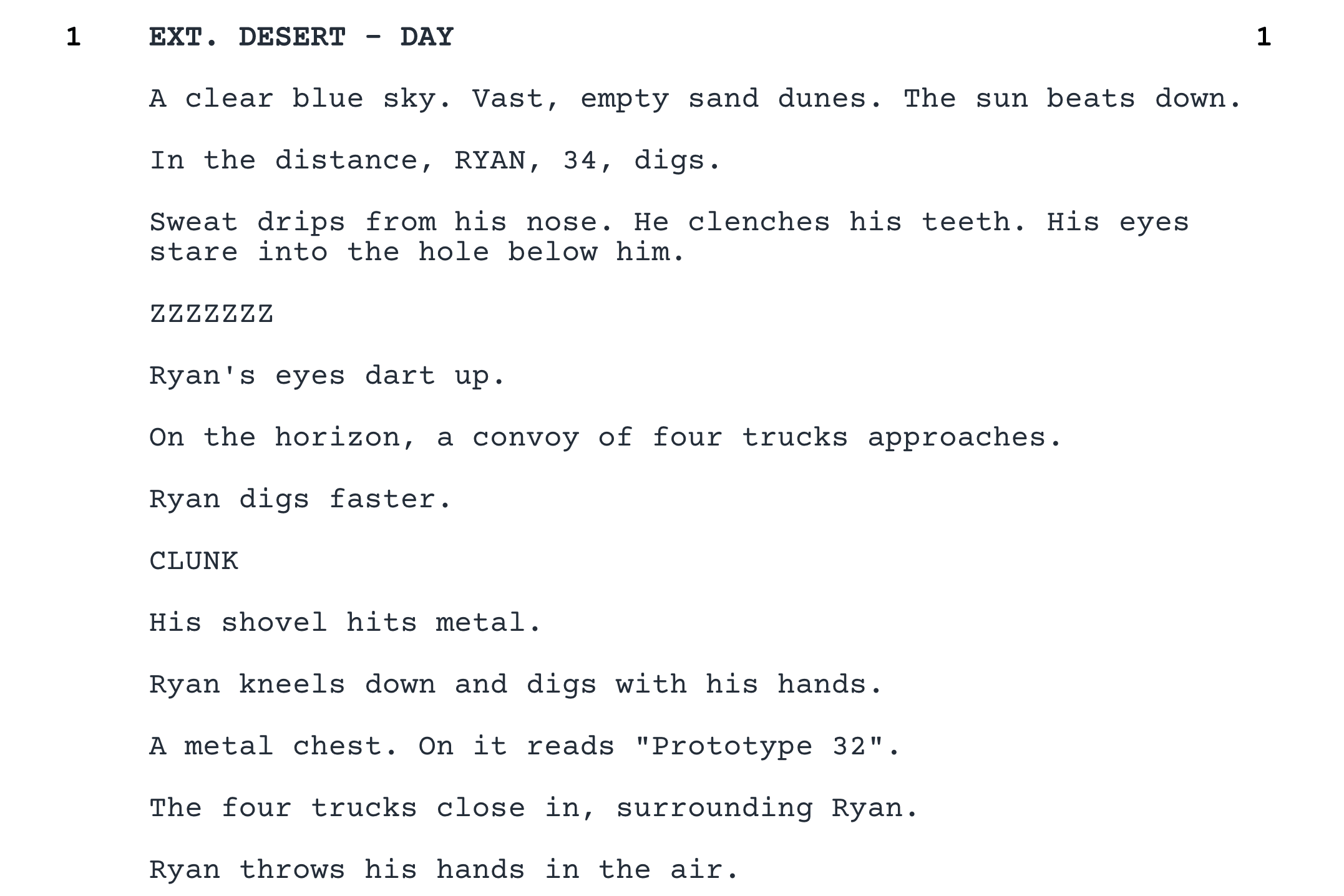 How to Write a Scene Description — Format & Techniques