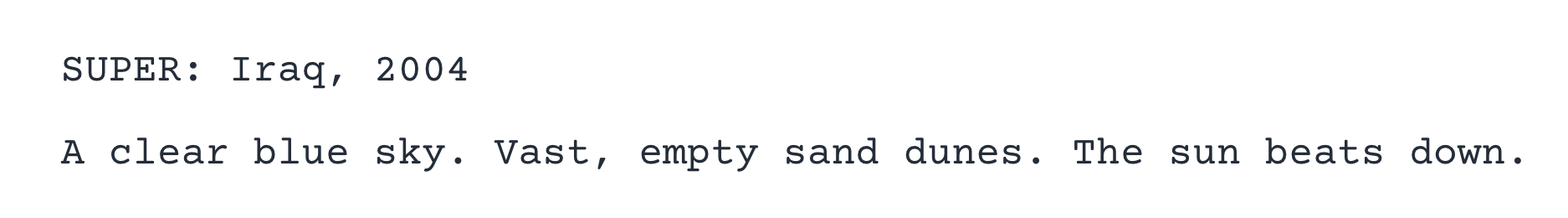 How to Write a Scene Description — Format & Techniques