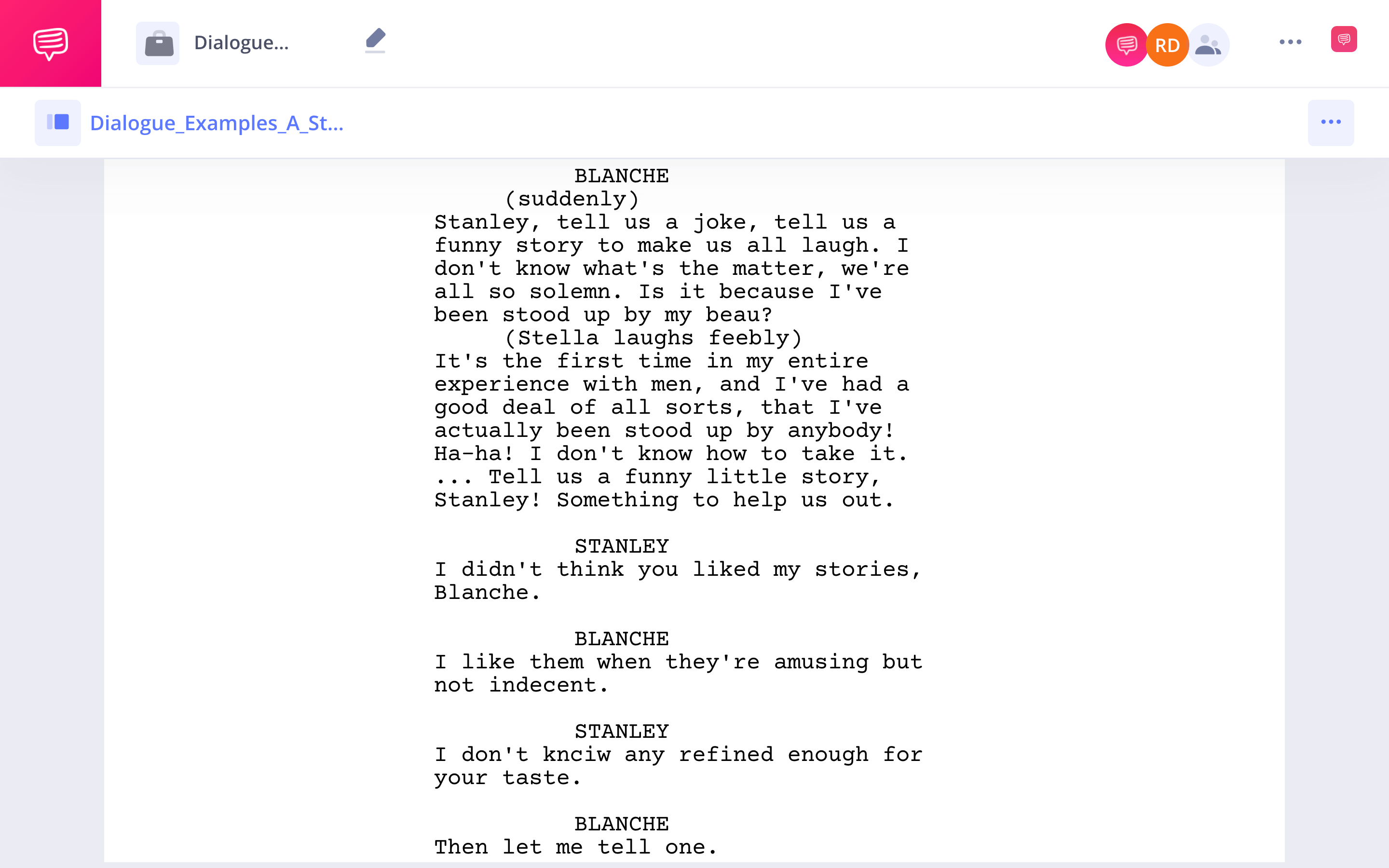 Dialogue Examples For Kids Vrogue co
