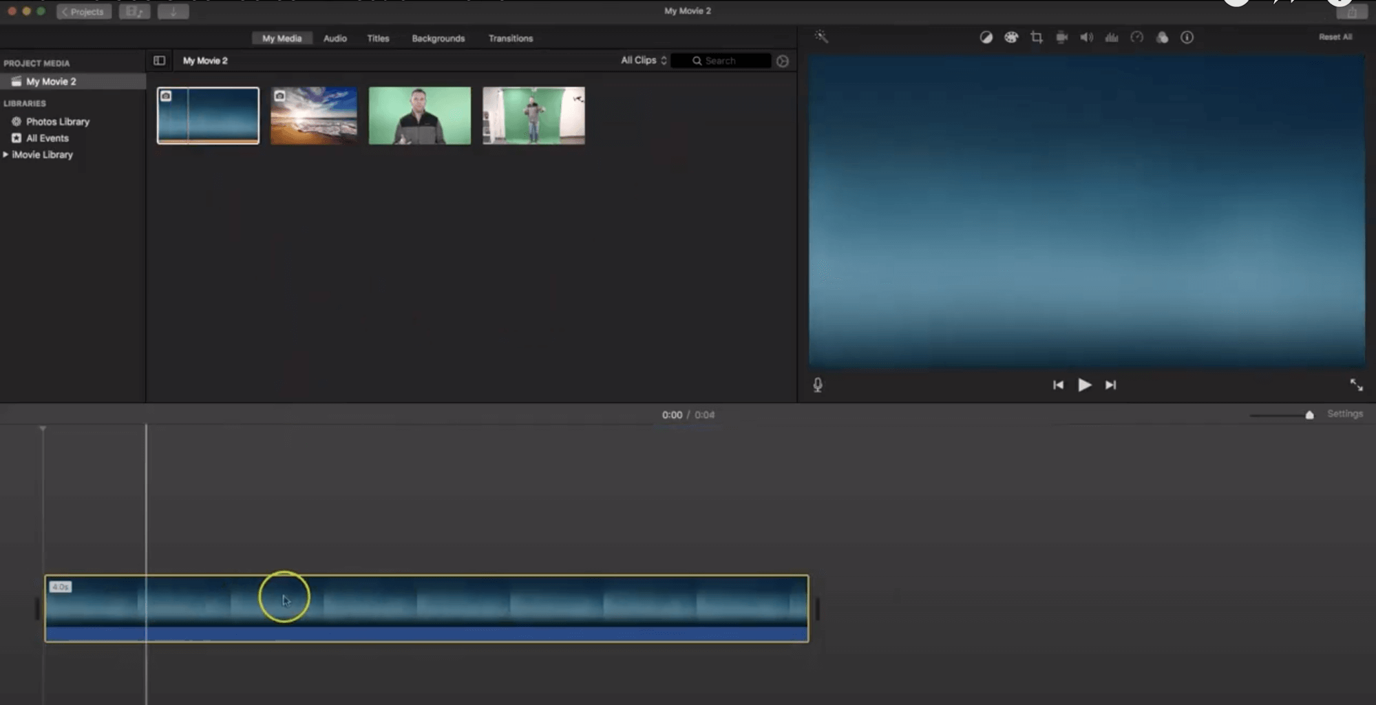 How to Use a Green Screen in iMovie — 4 Quick and Easy Steps