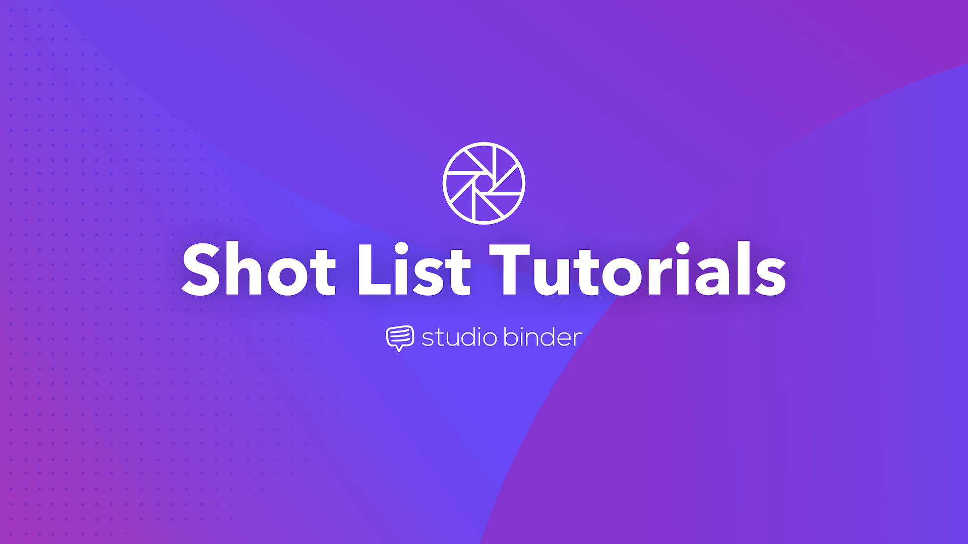 Free Video Course: Intro to Shot Listing — StudioBinder