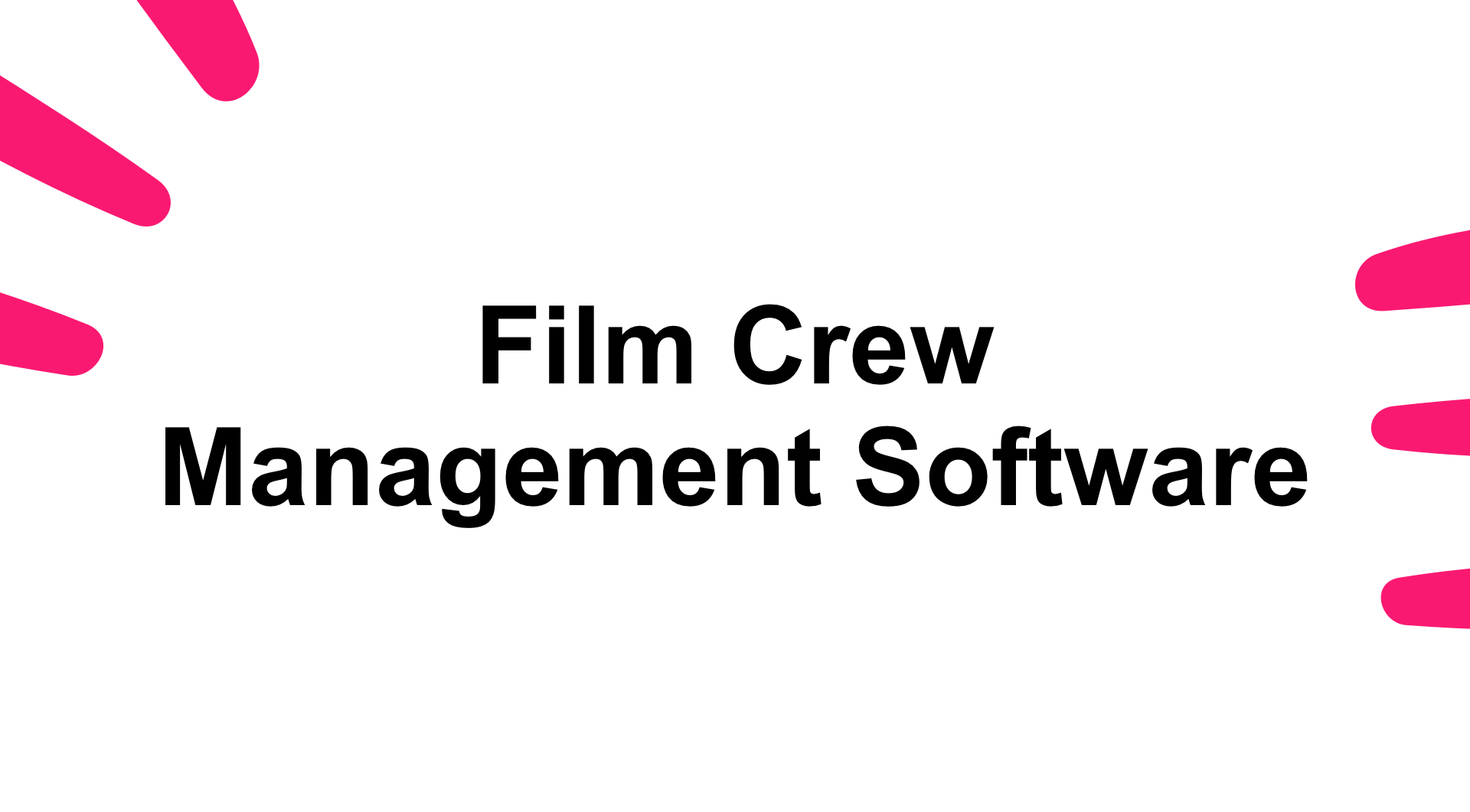 Film Crew List Management Software | StudioBinder