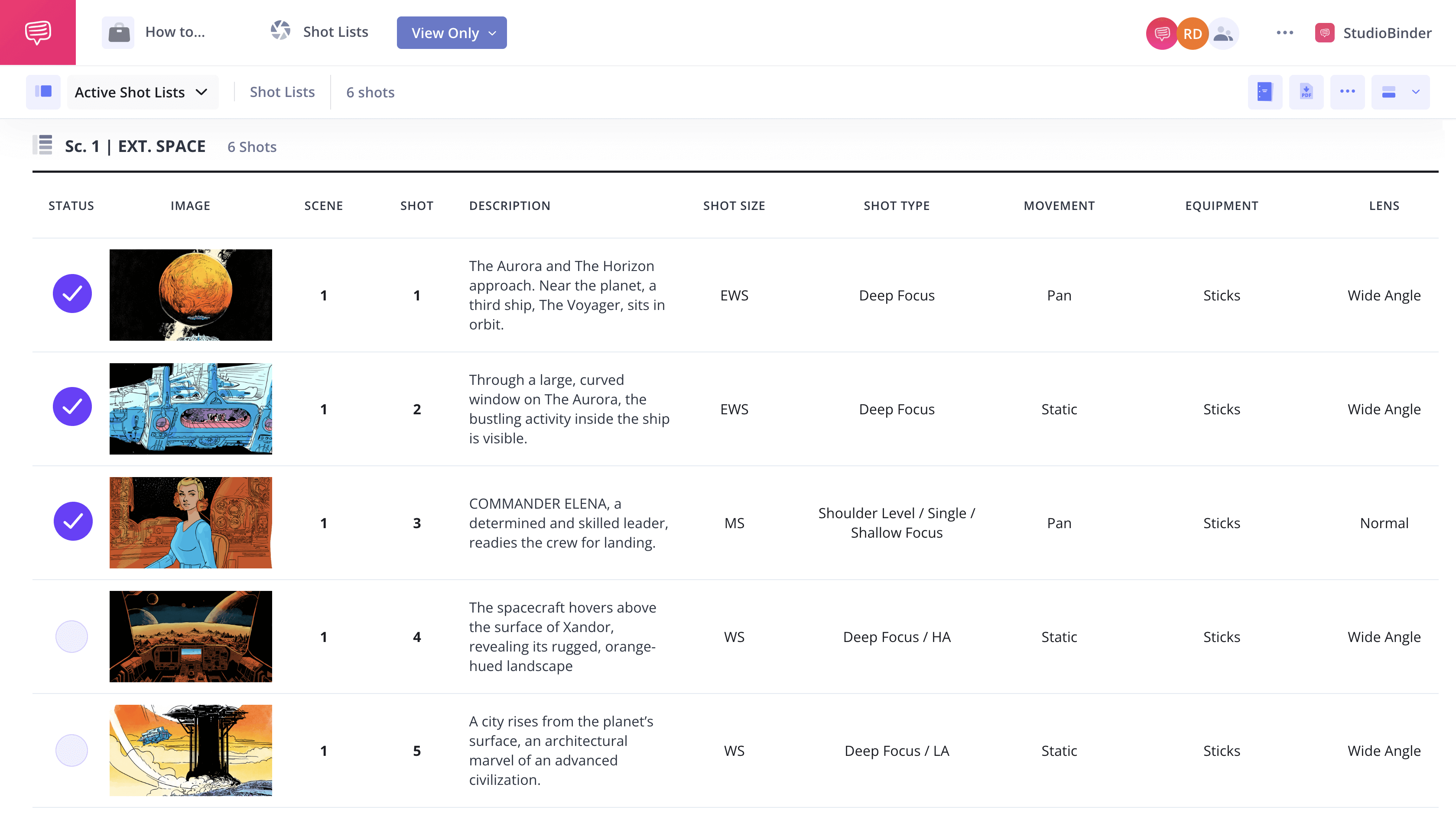 FREE Film Shot List Template and Examples to Use (2025)