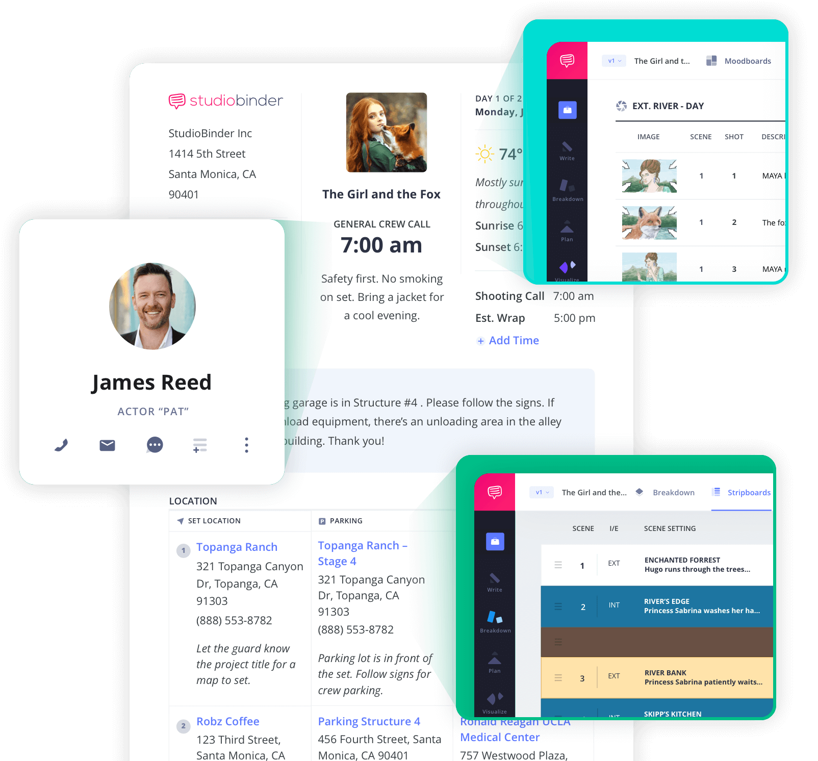 StudioBinder – Online Call Sheet Templates for Film & TV Production