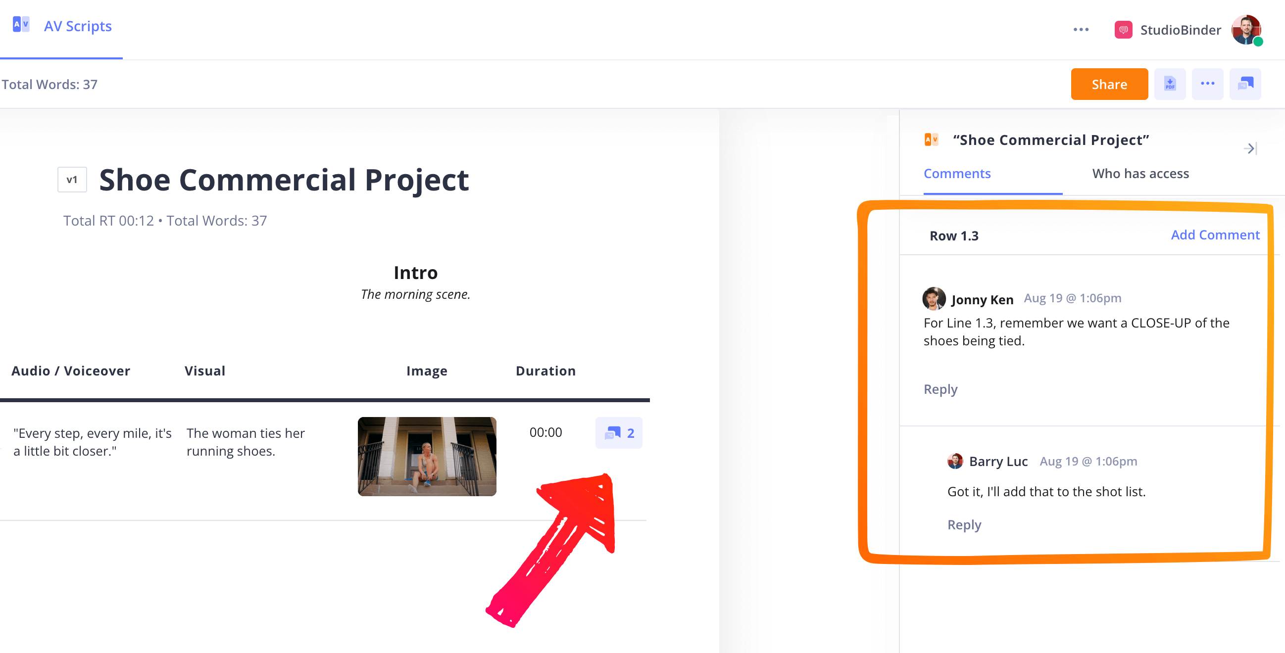 TV Commercial Script Template — Example and Guide