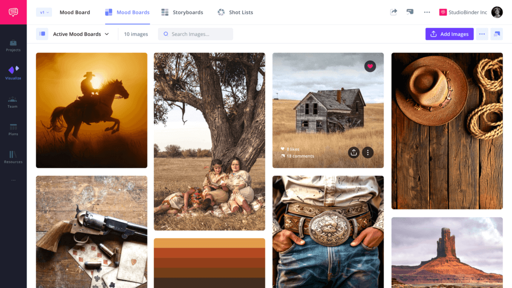 Film Mood Board Template & Guide