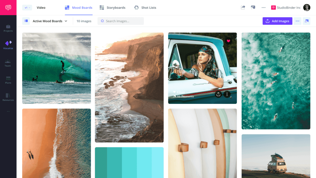 Video Mood Board Template & Guide