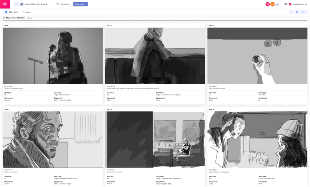 Video Shot List Template & Guide | StudioBinder