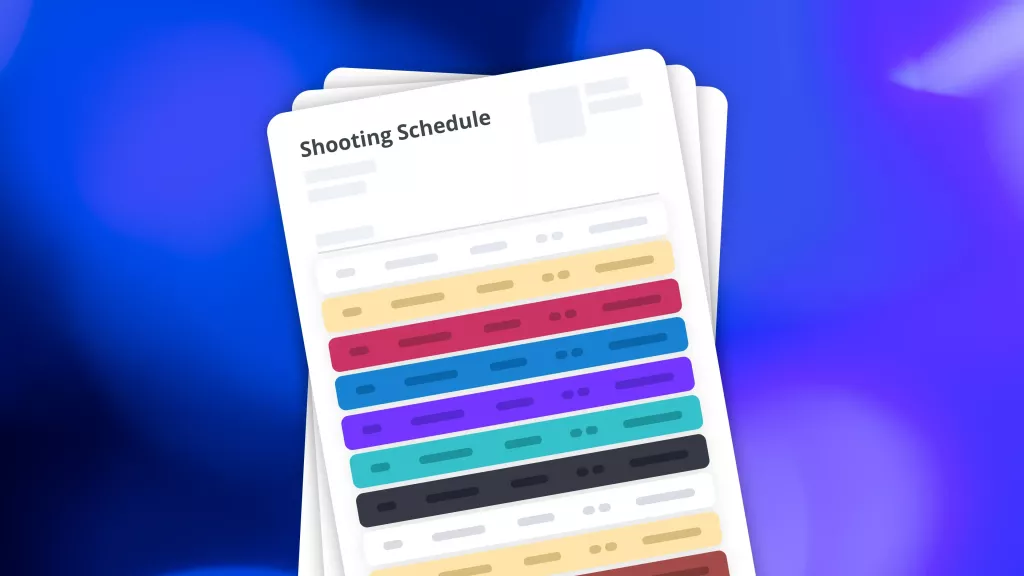 10 Shooting Schedule Pro Tips to Build Momentum On Set