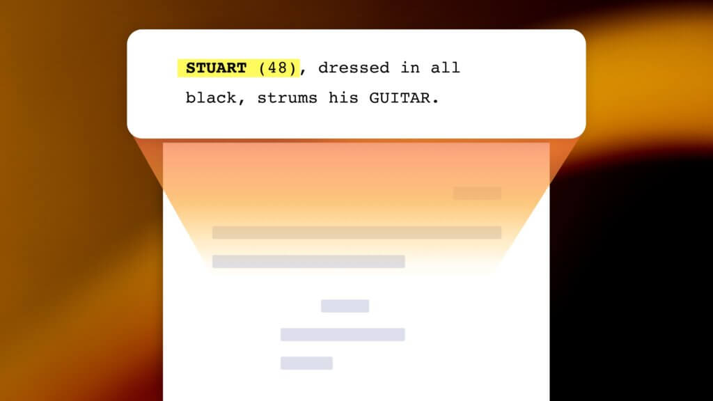 How to Introduce Characters in a Screenplay: Character Descriptions Tips